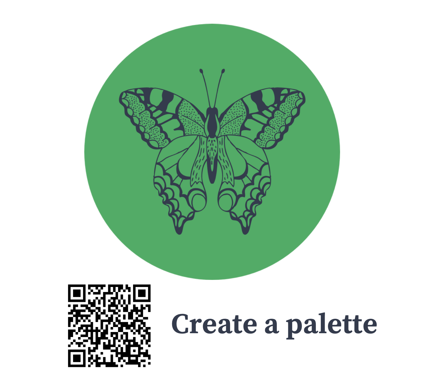 WriteOut Color Palette in Poetry – I wonder, if I draw a line…